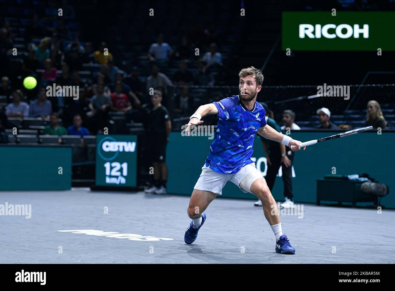 Paris, France. November 3, 2022, Corentin Moutet of France during the ...