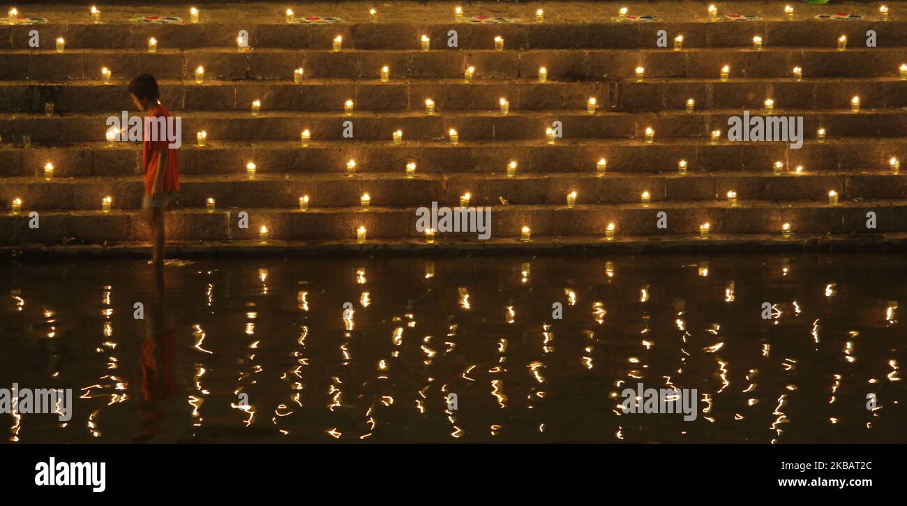 Karthika poornima hi-res stock photography and images - Alamy