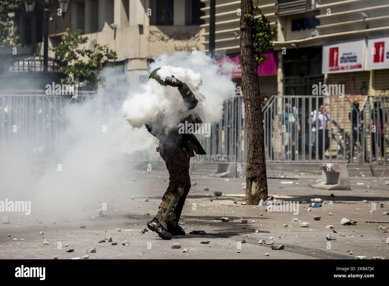Tear gas pump hi-res stock photography and images - Alamy
