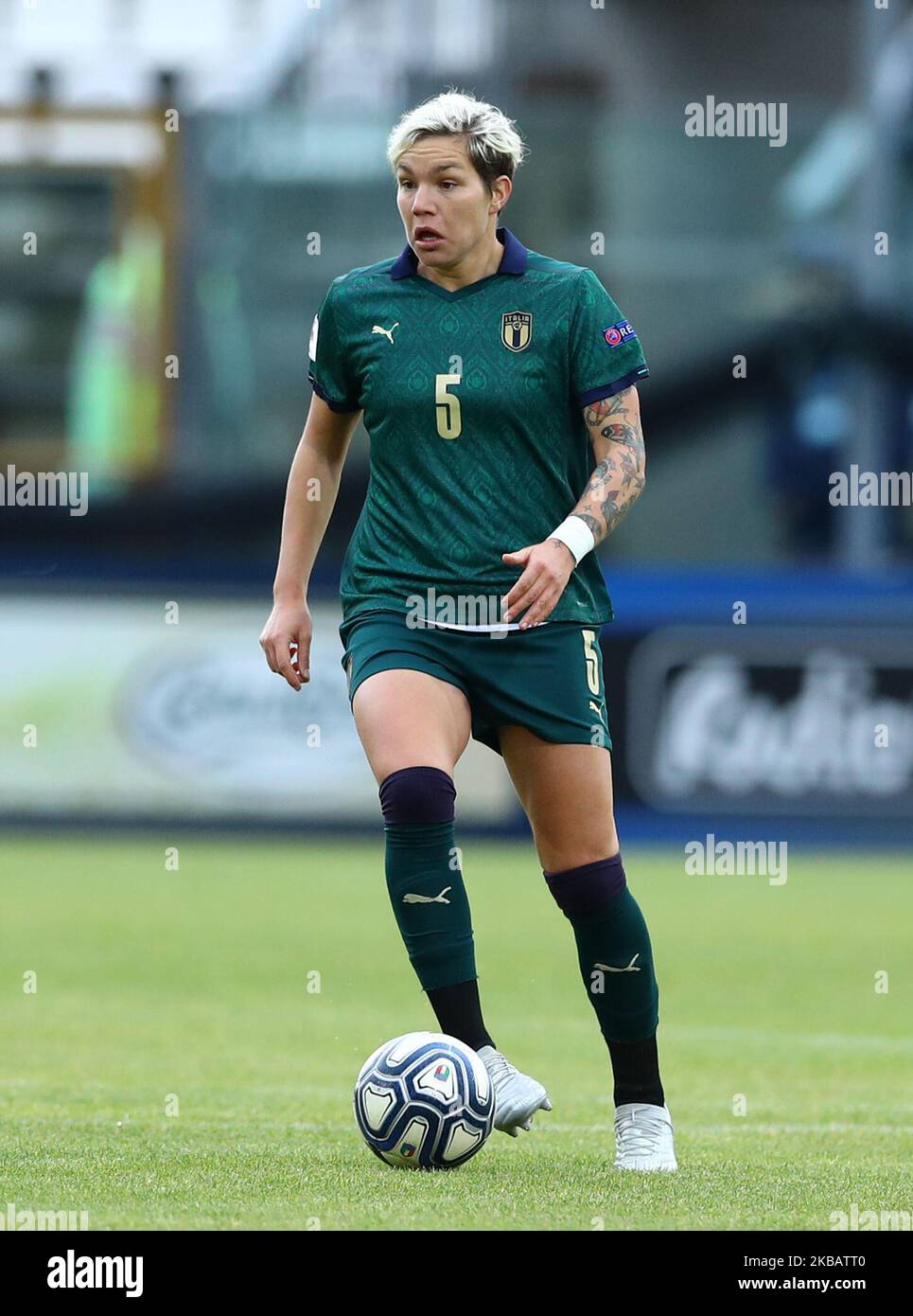 Elena Linari of Italy during the UEFA Euro 2021 Womens Championship ...