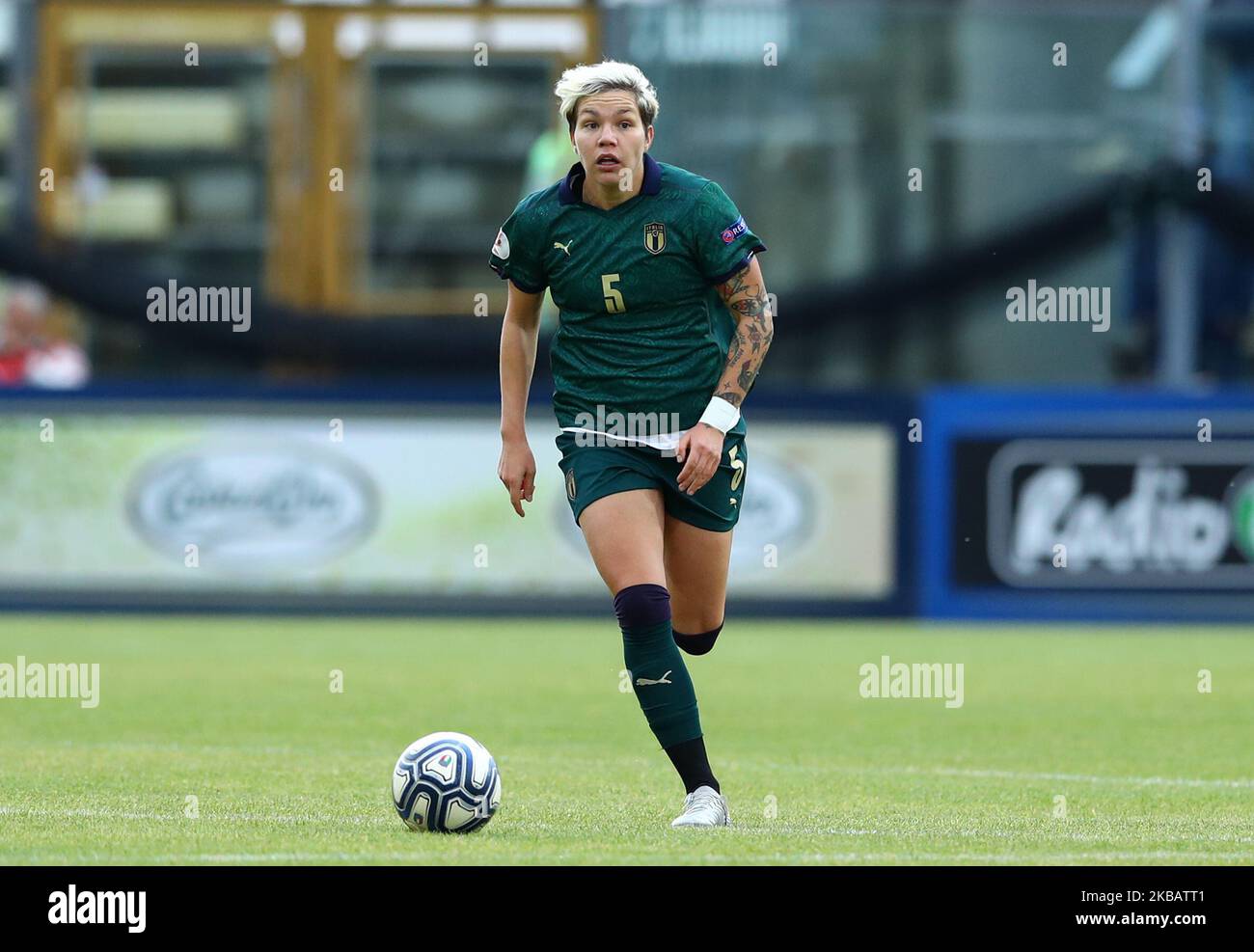 Elena Linari of Italy during the UEFA Euro 2021 Womens Championship ...