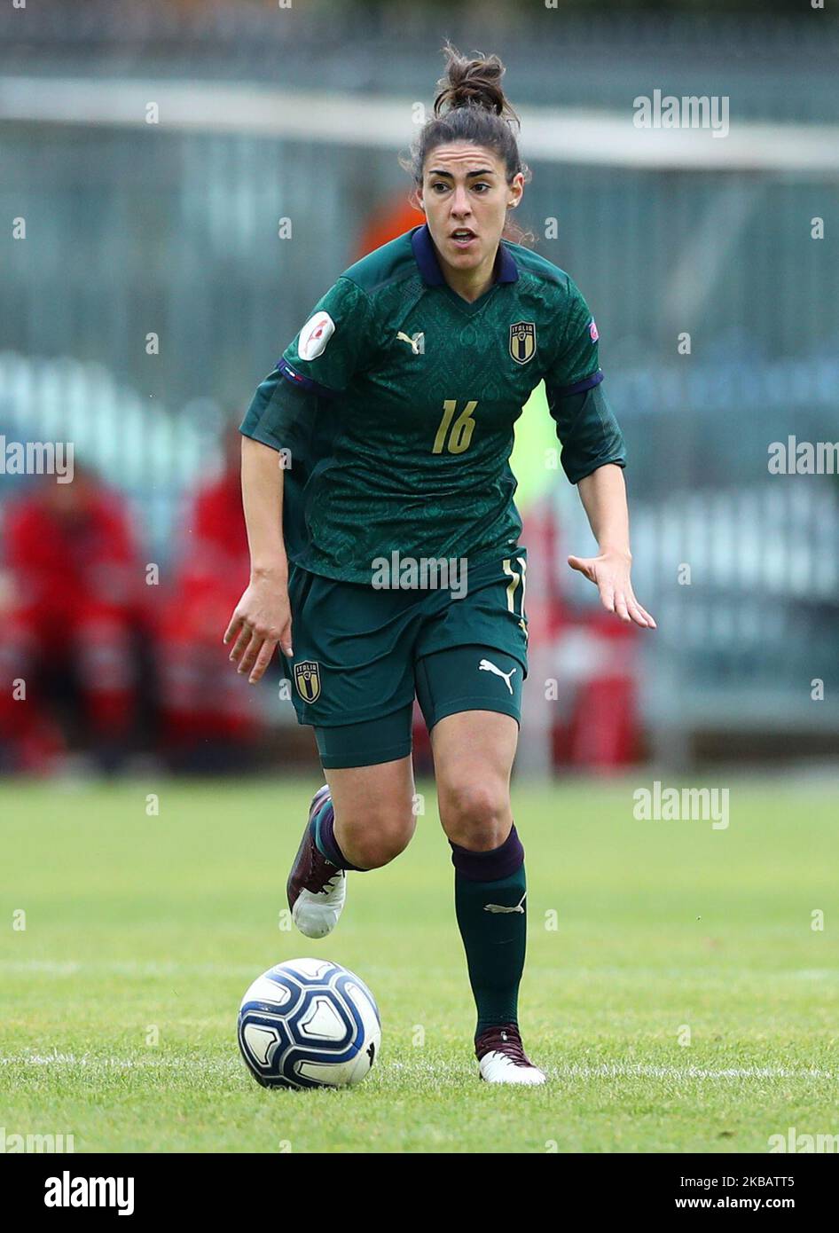 Laura Fusetti of Italy during the UEFA Euro 2021 Womens Championship ...