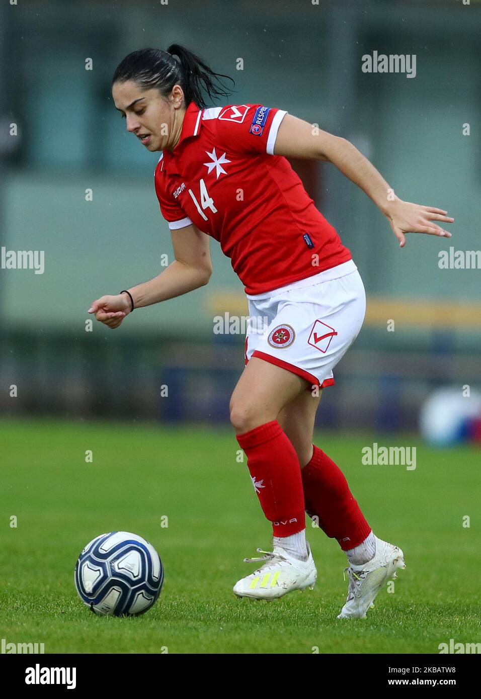 Shona Zammit of Malta during the UEFA Euro 2021 Womens Championship ...