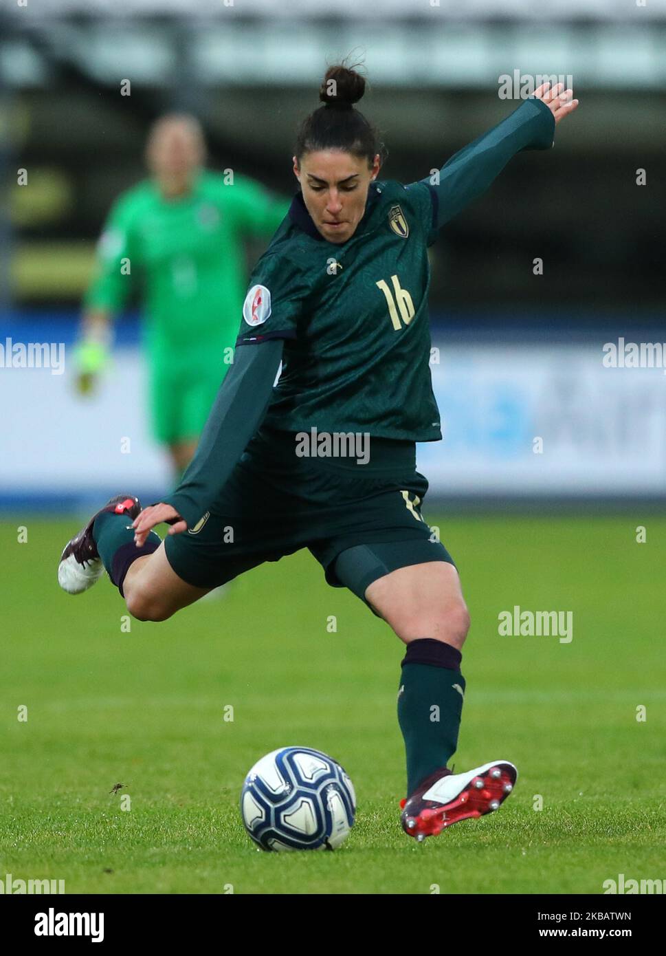 Laura Fusetti of Italy during the UEFA Euro 2021 Womens Championship ...
