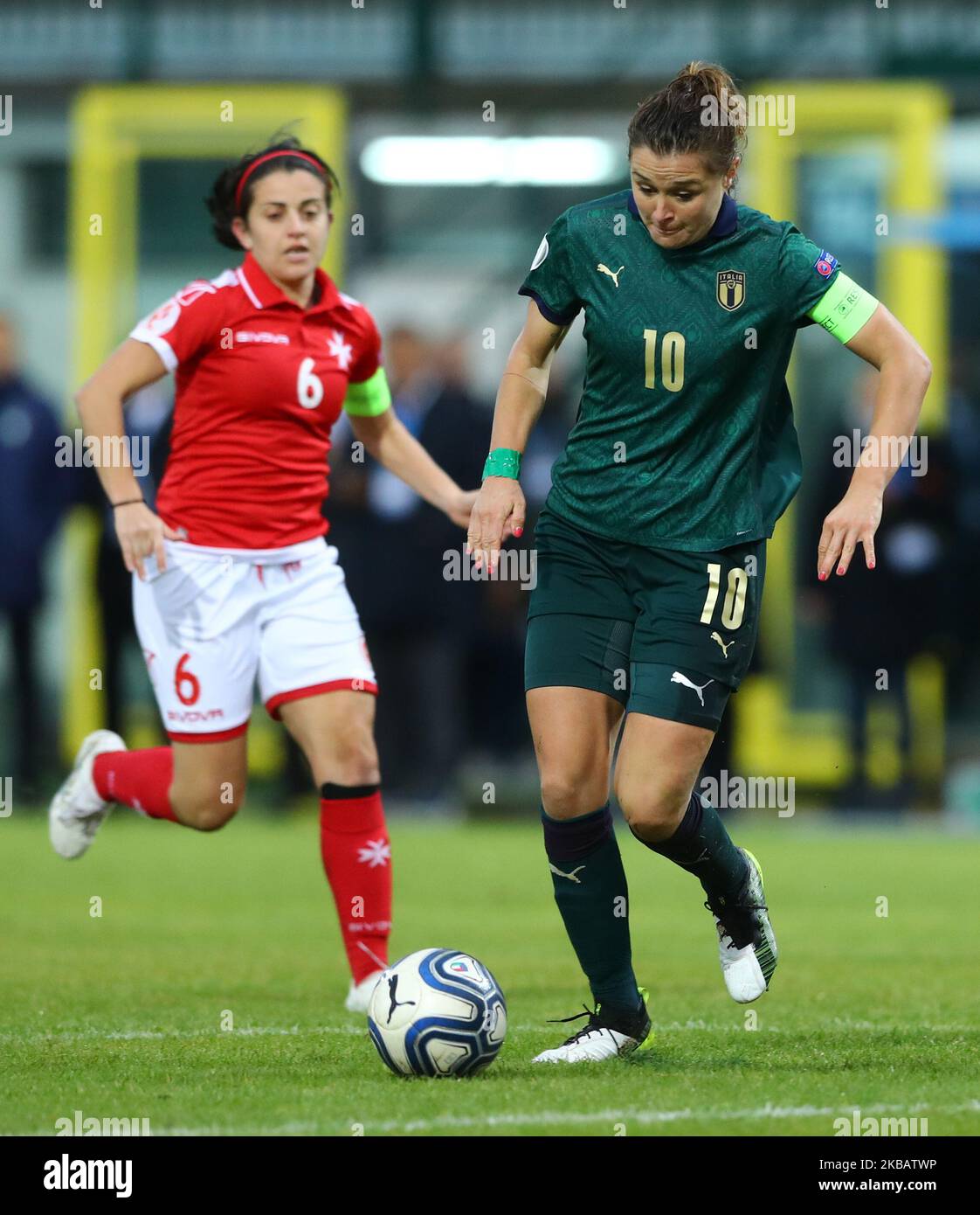 Cristiana Girelli of Italy in action during the UEFA Euro 2021 Womens ...