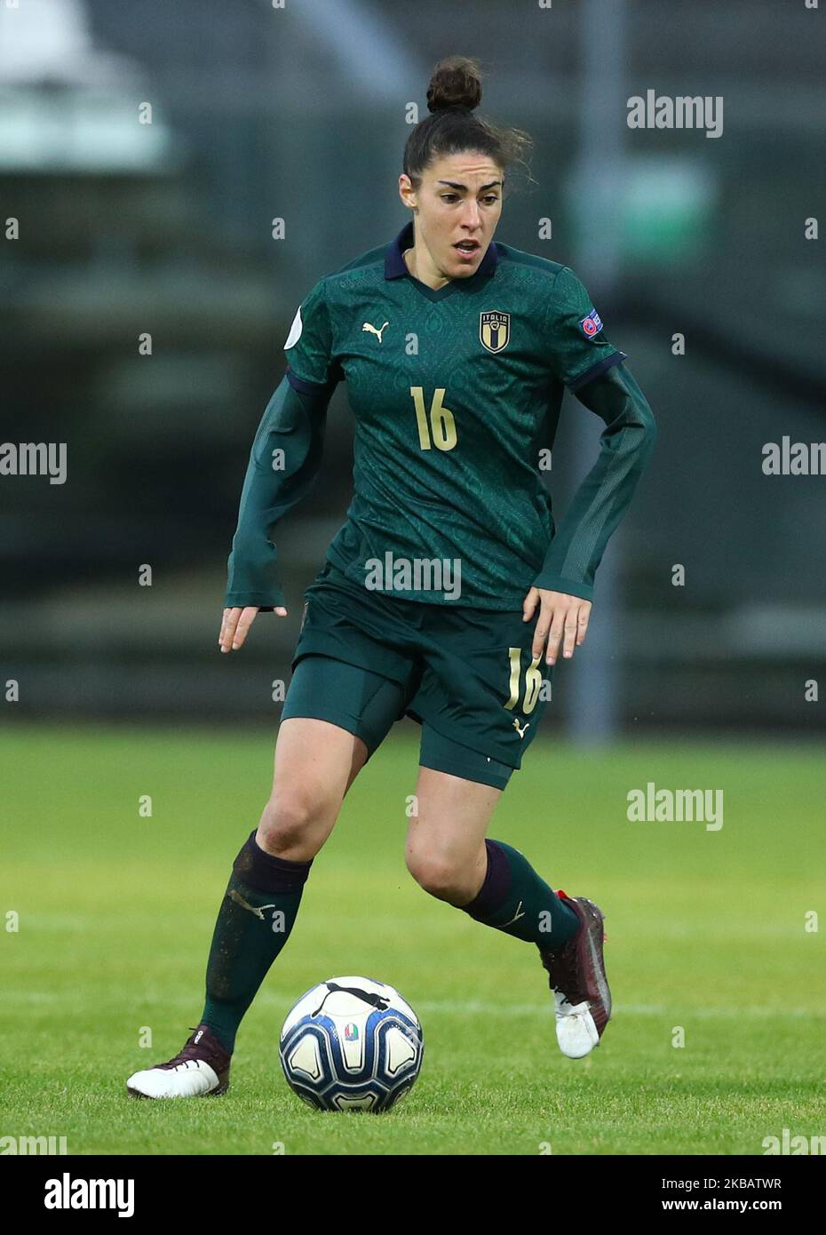 Laura Fusetti of Italy during the UEFA Euro 2021 Womens Championship ...