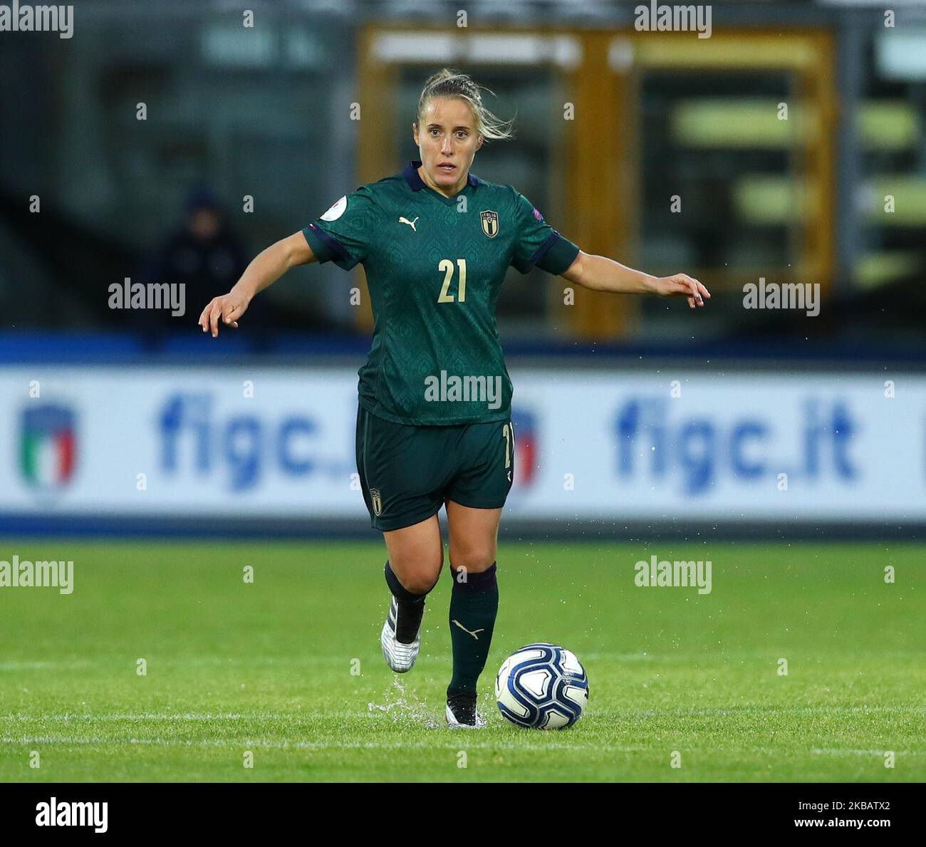 Valentina Cernoia of Italy during the UEFA Euro 2021 Womens ...