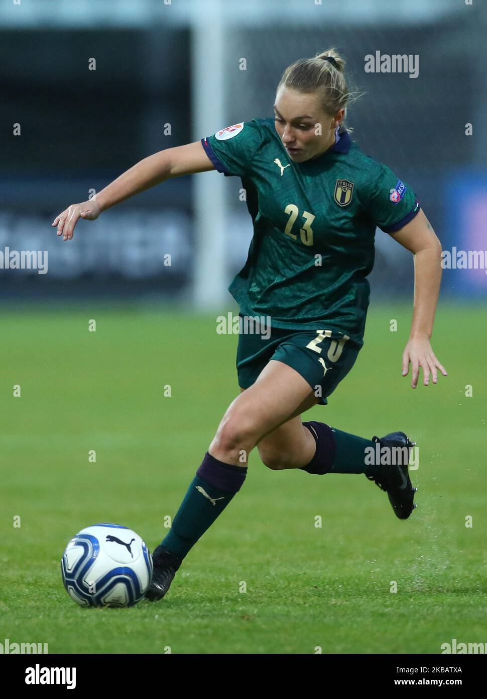 Giada Greggi of Italy during the UEFA Euro 2021 Womens Championship ...