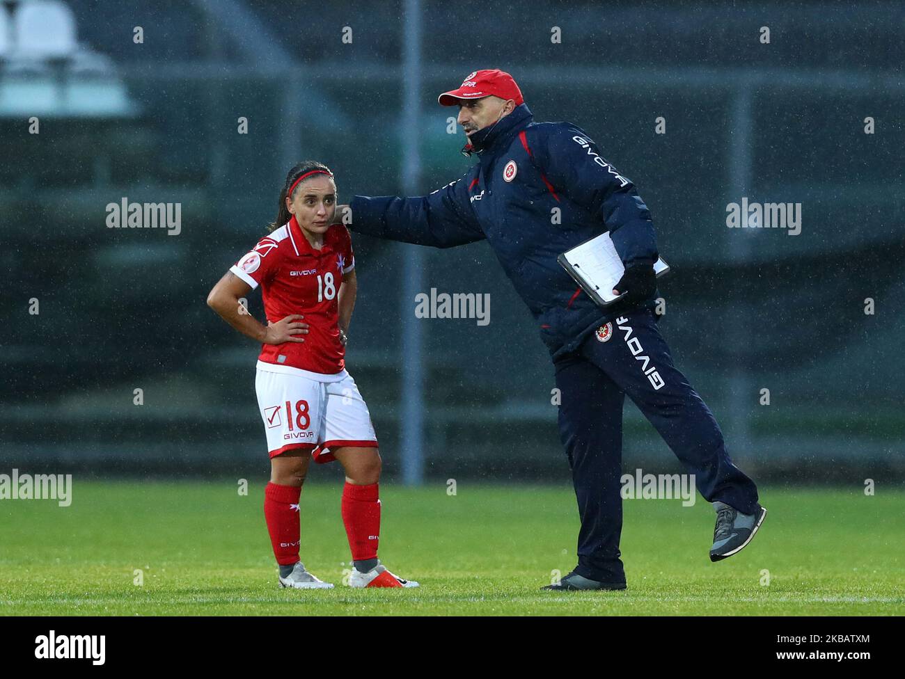 Emma Xuereb of Malta during the UEFA Euro 2021 Womens Championship ...