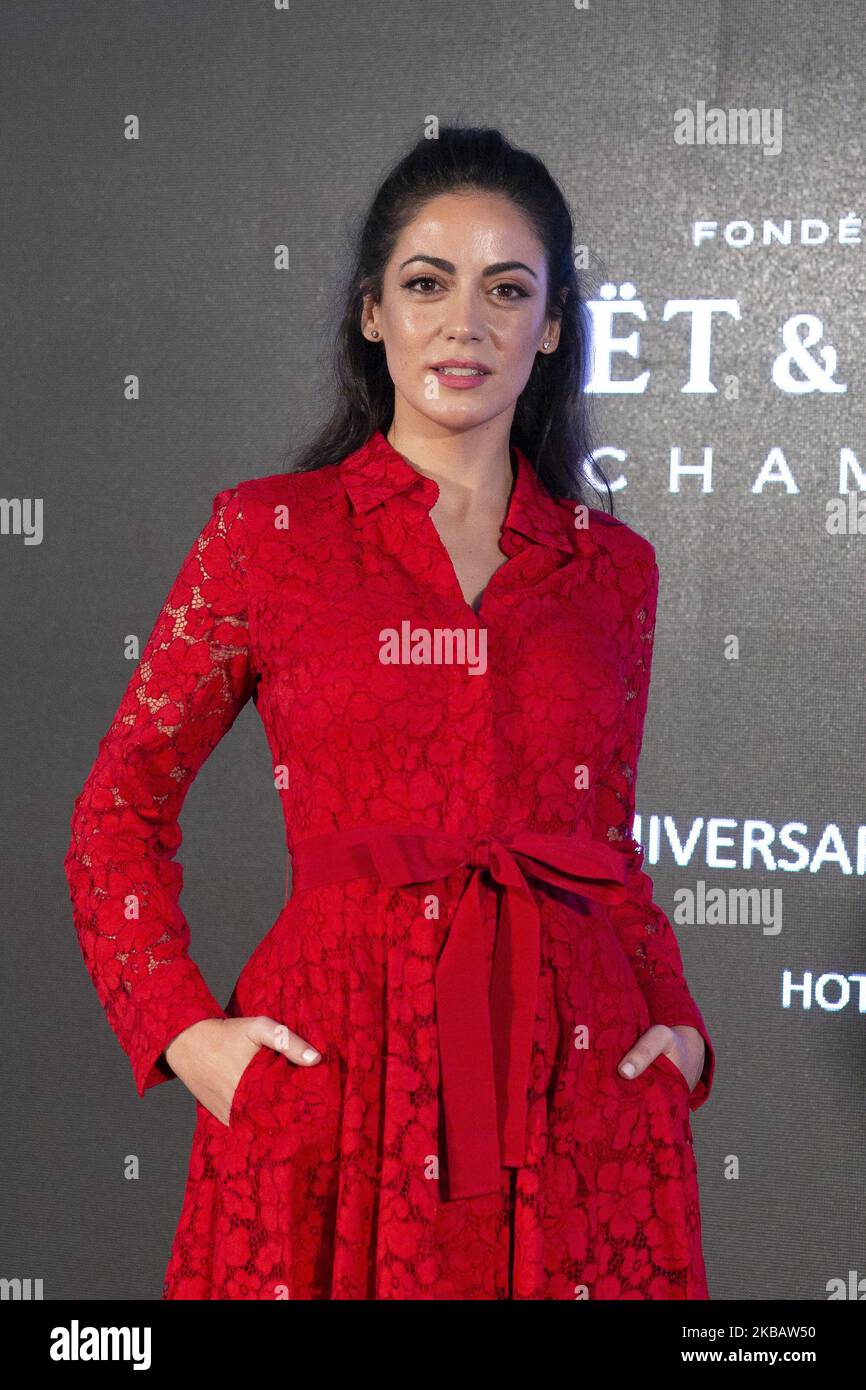 Spanish actress Veronica Perona presents the campaign to celebrate the ...