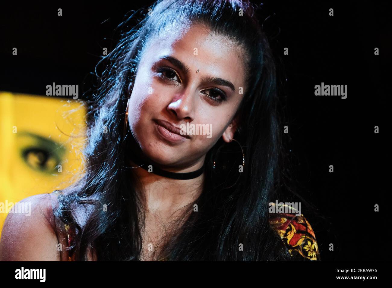 Singer Tracy De Sa poses In Madrid, Spain, on 13 November 2019. She was ...