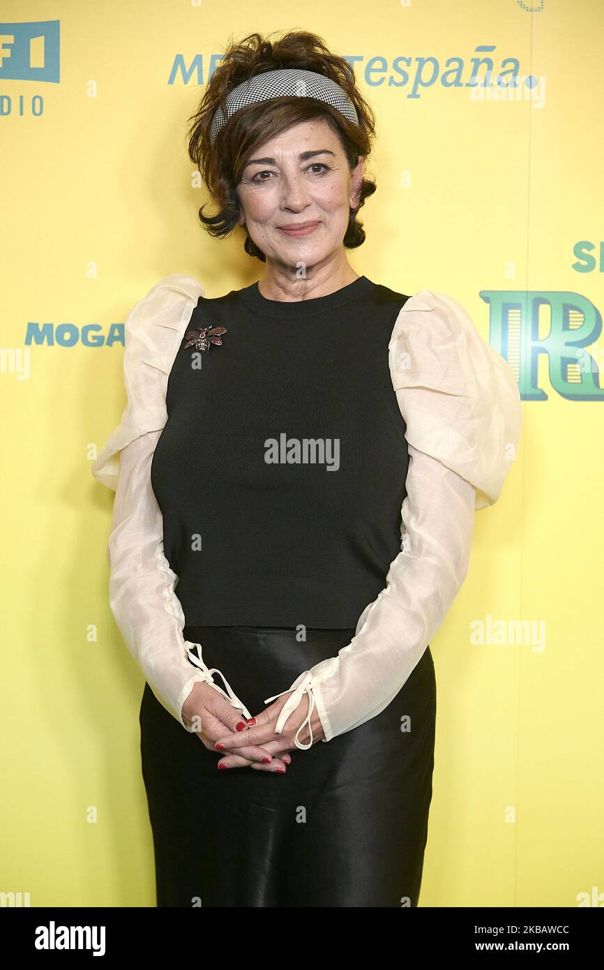 Isabel Ordaz attends the 'Si yo fuera rico' premiere at 'Capitol cinema ...