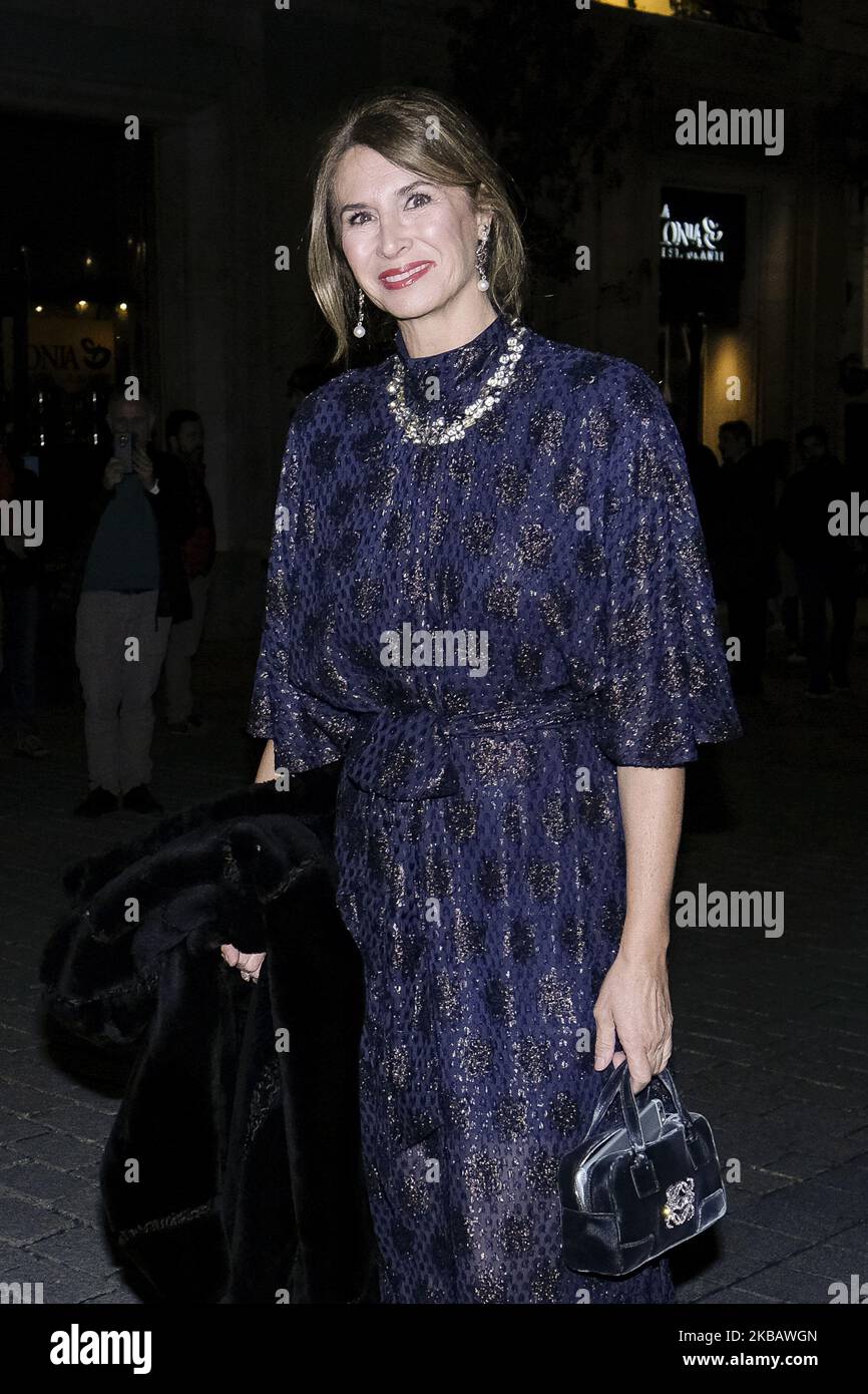 Ana Garcia-Sineriz arrives to Charity Gala at Royal Theatre on November ...