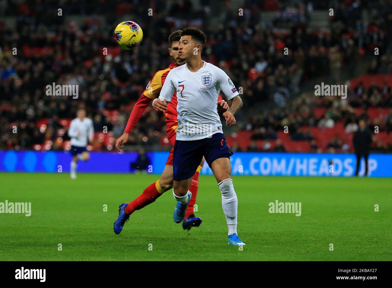 Jason Sancho of England during the UEFA European Championship Group A ...