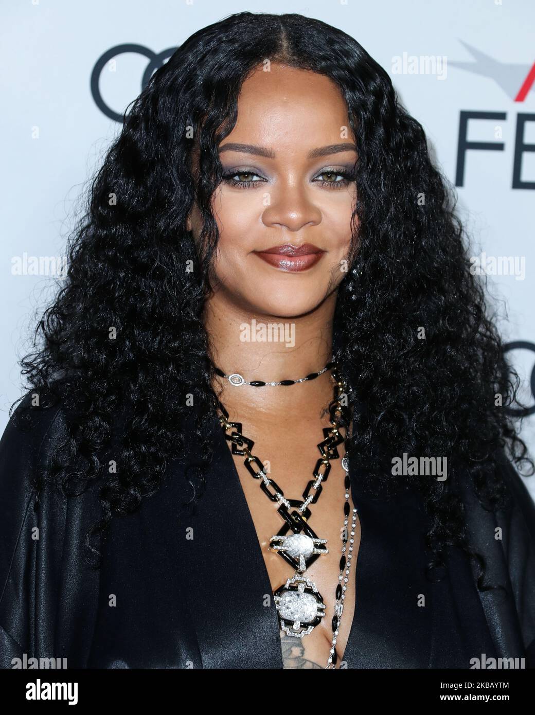 HOLLYWOOD, LOS ANGELES, CALIFORNIA, USA - NOVEMBER 14: Singer Rihanna ...
