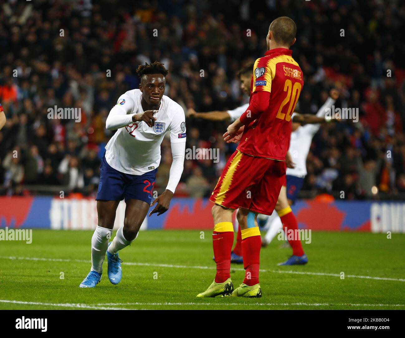 Tammy abraham wembley stadium hi-res stock photography and images - Alamy