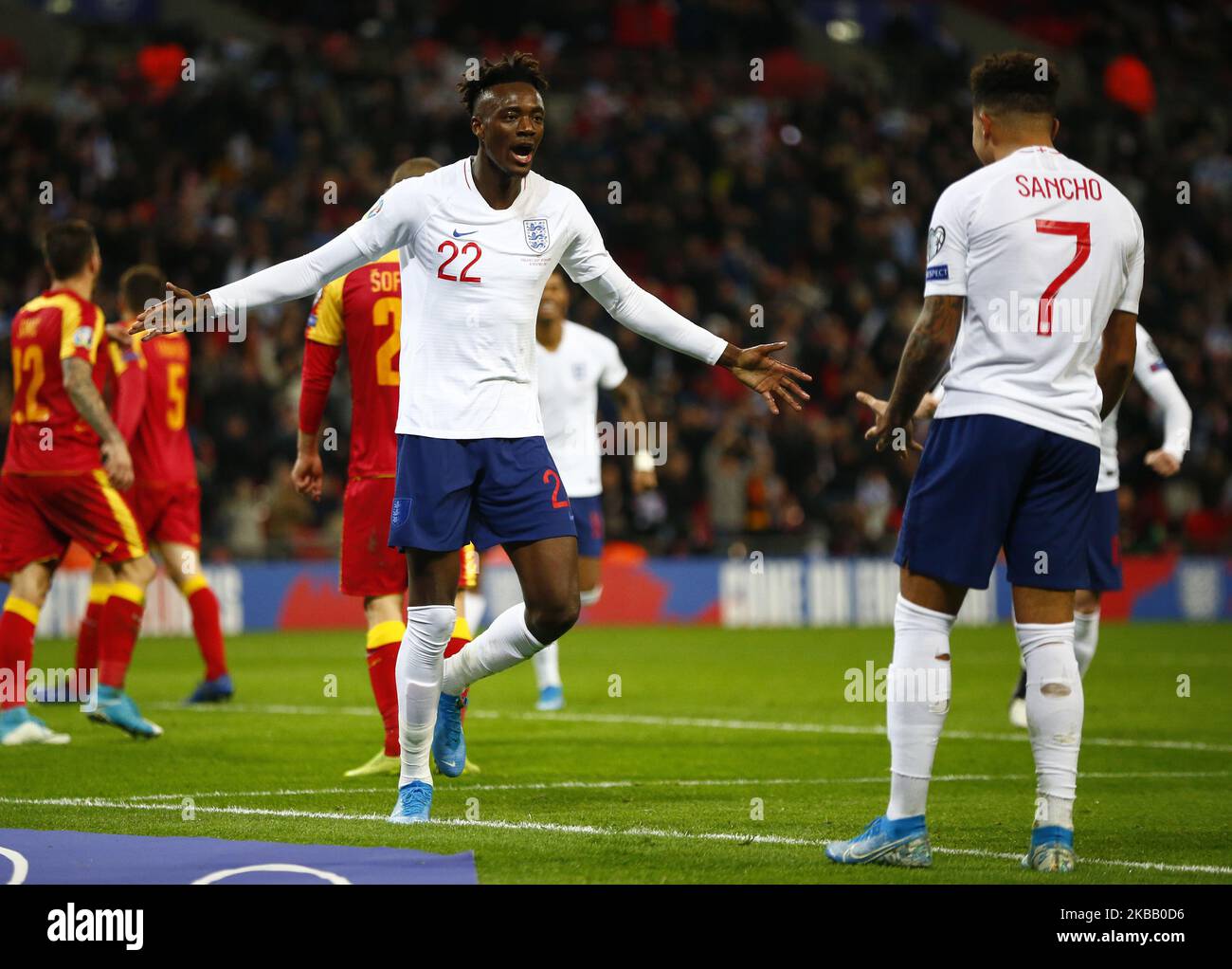 Tammy abraham wembley stadium hi-res stock photography and images - Alamy