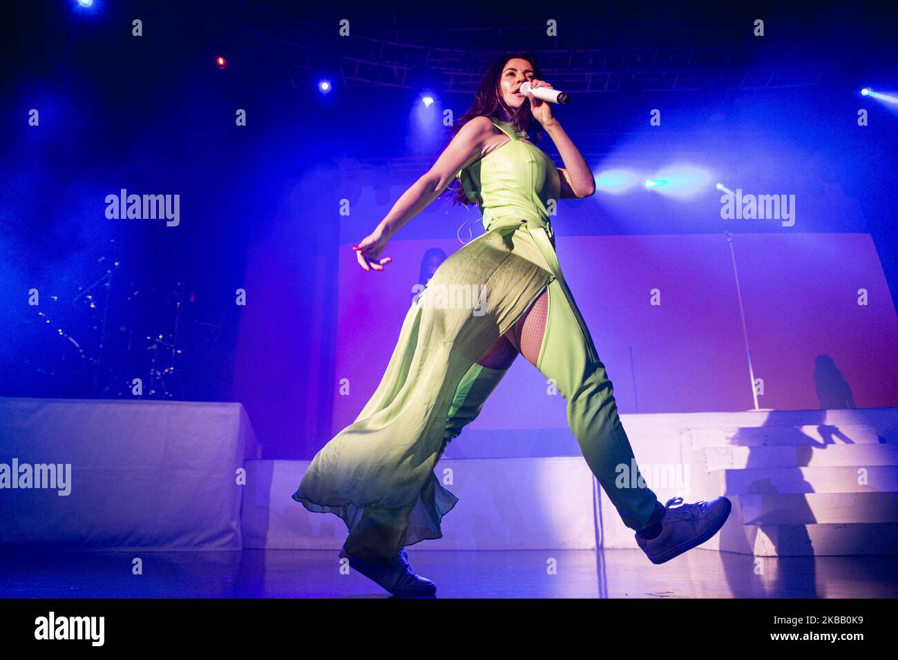 The welsh singer and songwriter Marina performs live at Fabrique on ...