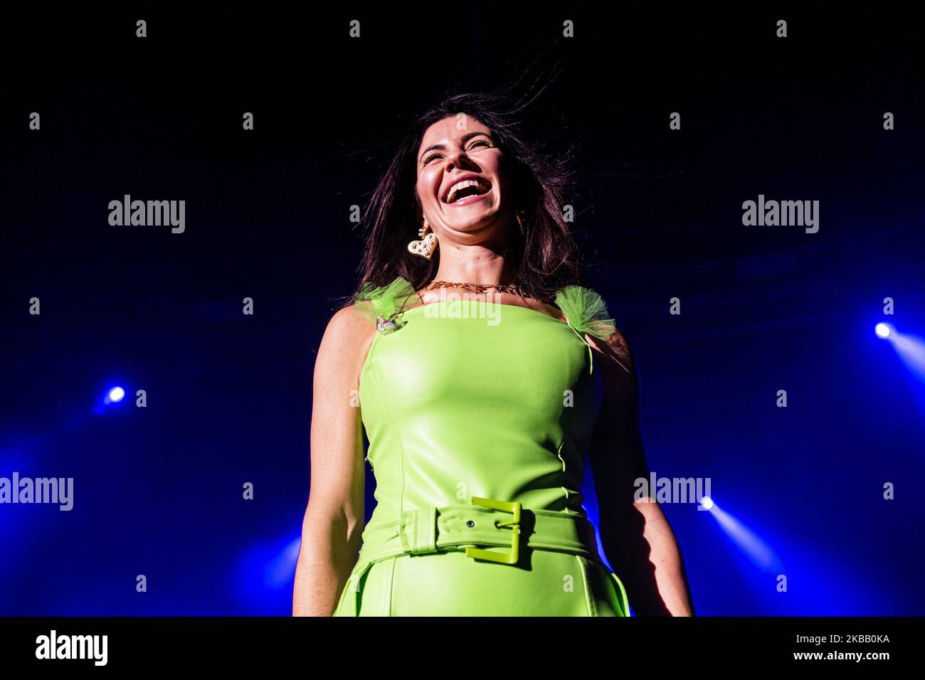 The welsh singer and songwriter Marina performs live at Fabrique on ...