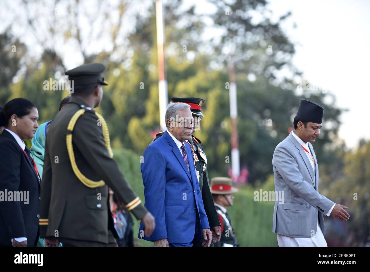 Bangladesh's President Mohammad Abdul Hamid leaves for Bangladesh after four-day visit of Nepal ...