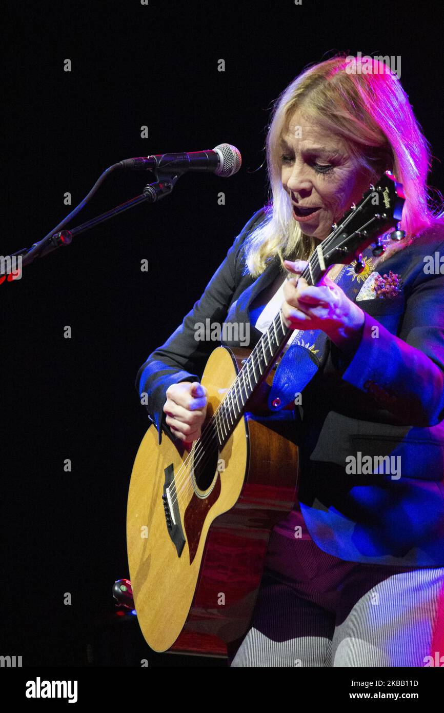 The american singer and songwriter Rickie Lee Jones performs live at ...