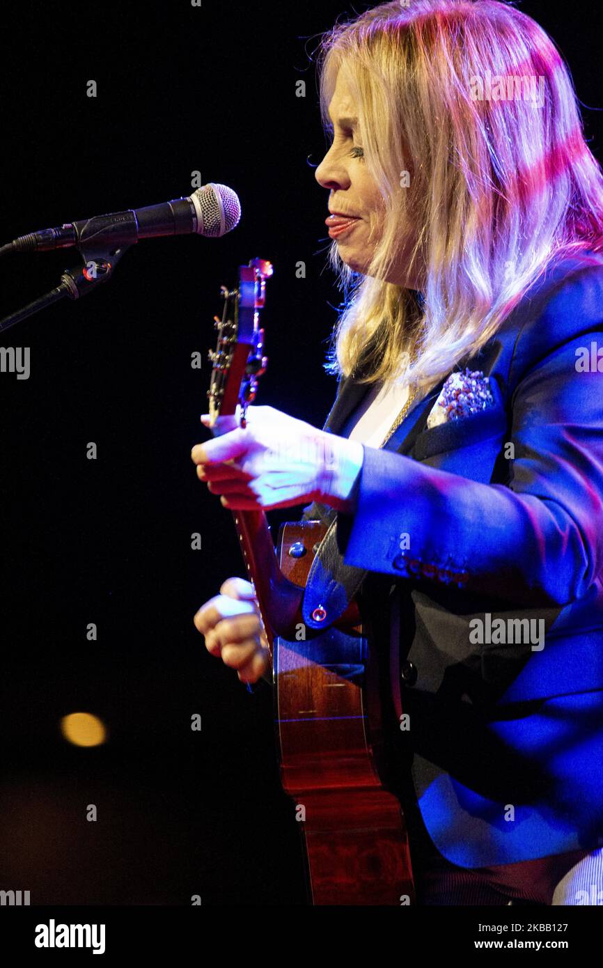 The american singer and songwriter Rickie Lee Jones performs live at ...