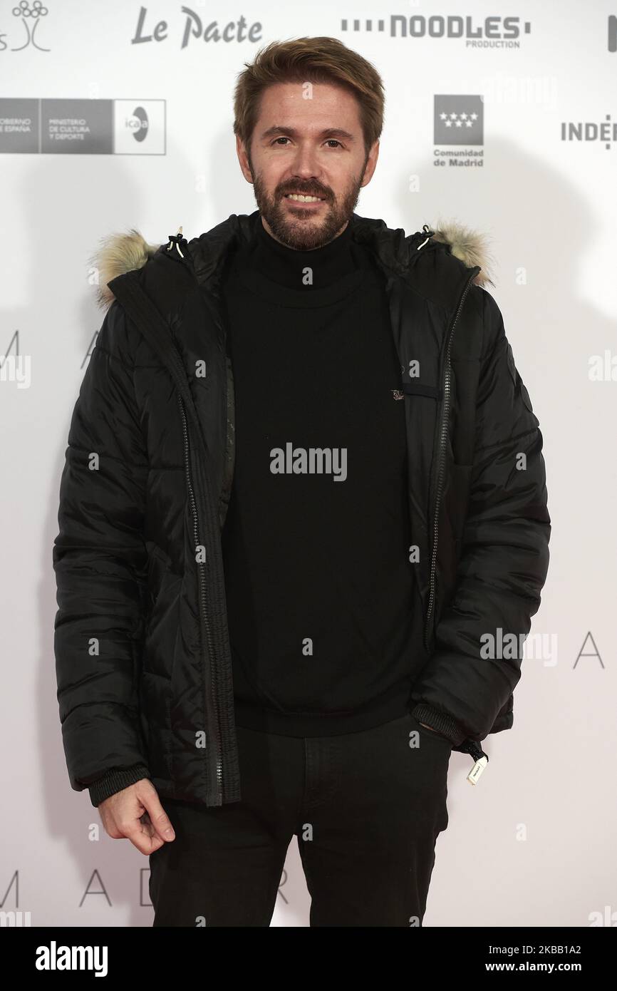 Manuel Velasco attends the 'Madre' movie premiere at 'Capitol' cinema ...