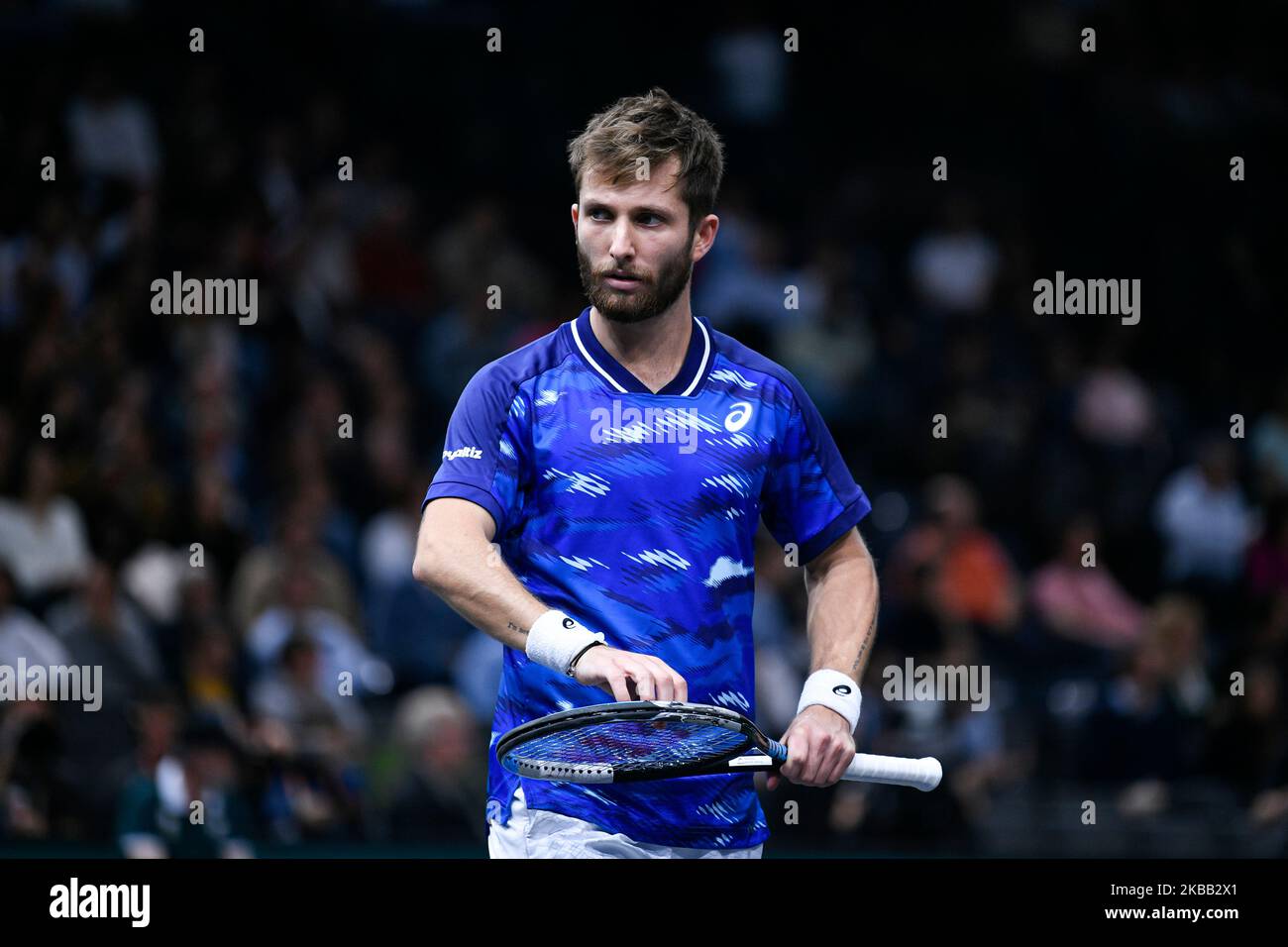 Paris, France. November 3, 2022, Corentin Moutet of France during the ...