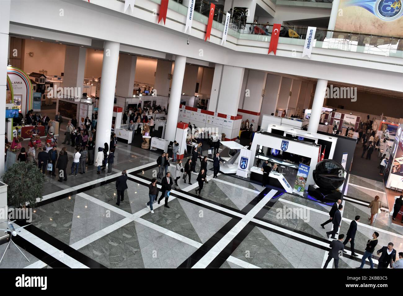 A general view of the opening day of the annual international tourism ...