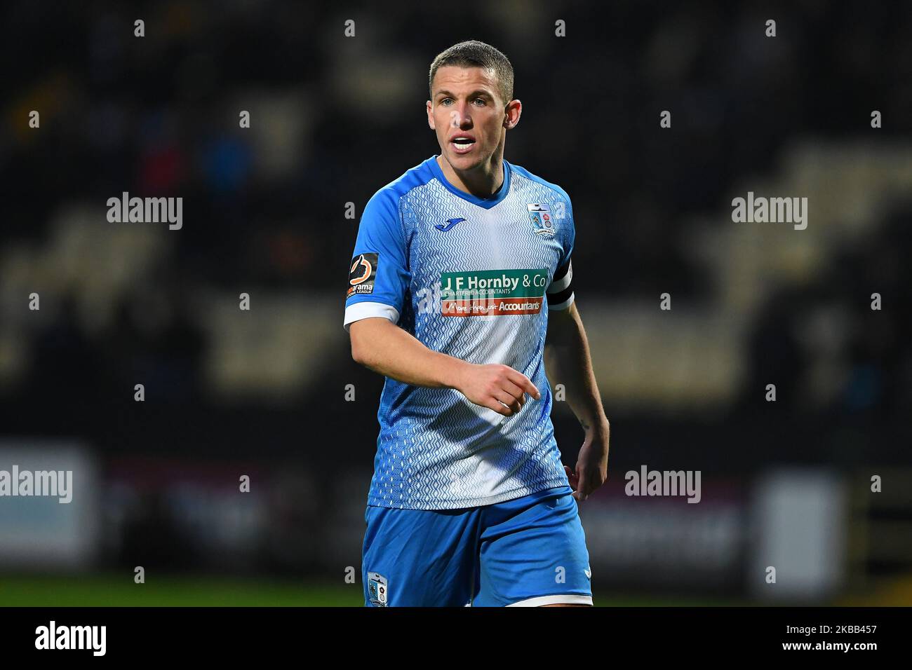 John Rooney (8) of Barrow AFC during the Vanarama National League match ...