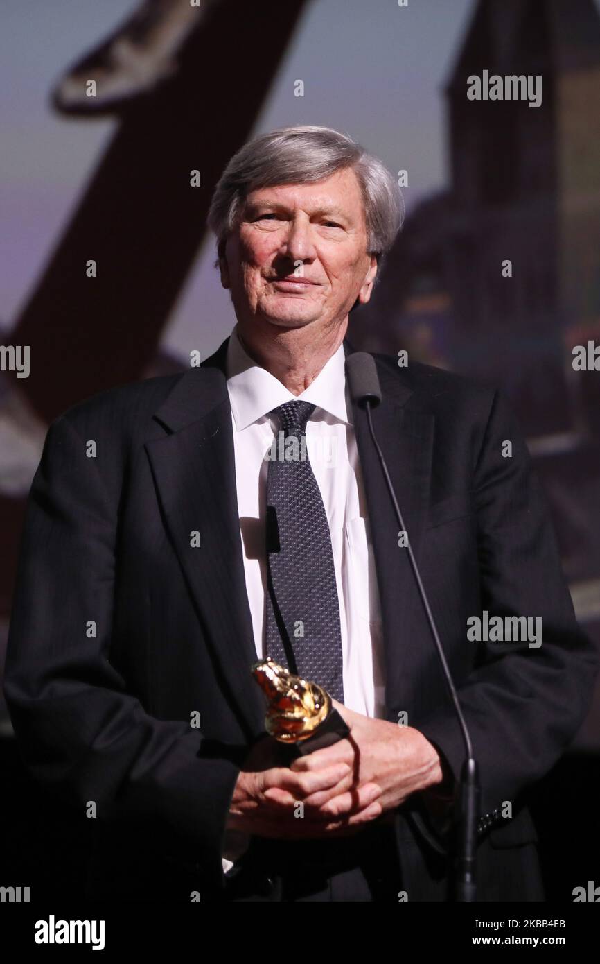 John Bailey receives the Lifetime Achievement Award during Camerimage ...