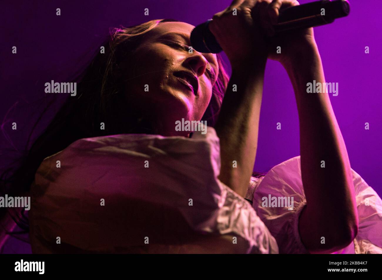 Allie X, real name Alexandra Ashley Hughes, performs on stage at ...