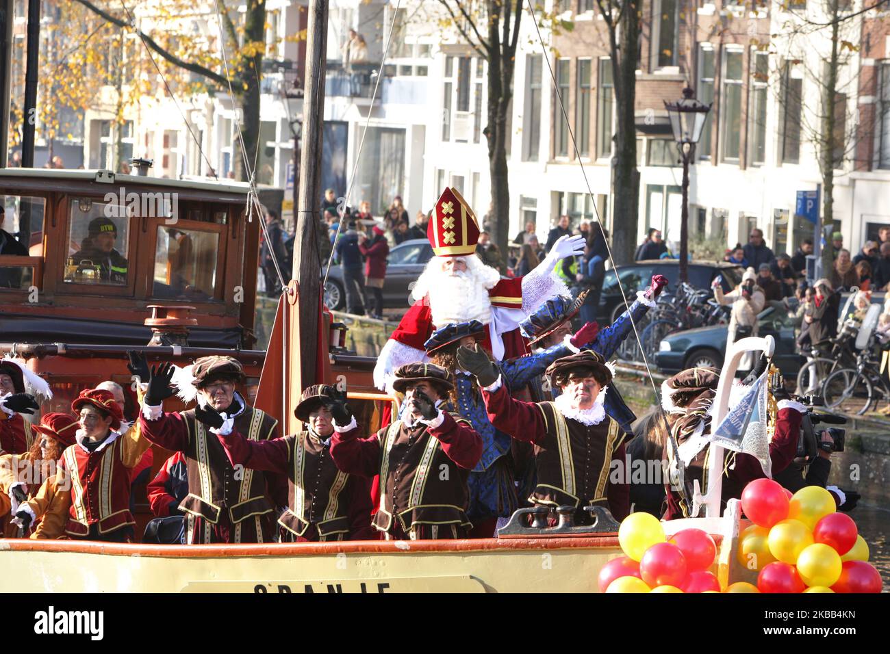 Saint Nicholas, the Dutch version of Santa Claus and his 'Zwarte Piet ...