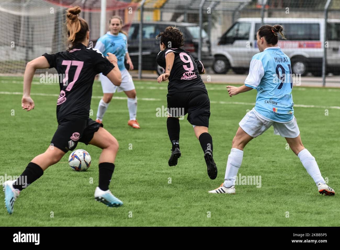 Maria Chiara Dragotto and Clara Lazzaro during the match of series C ...