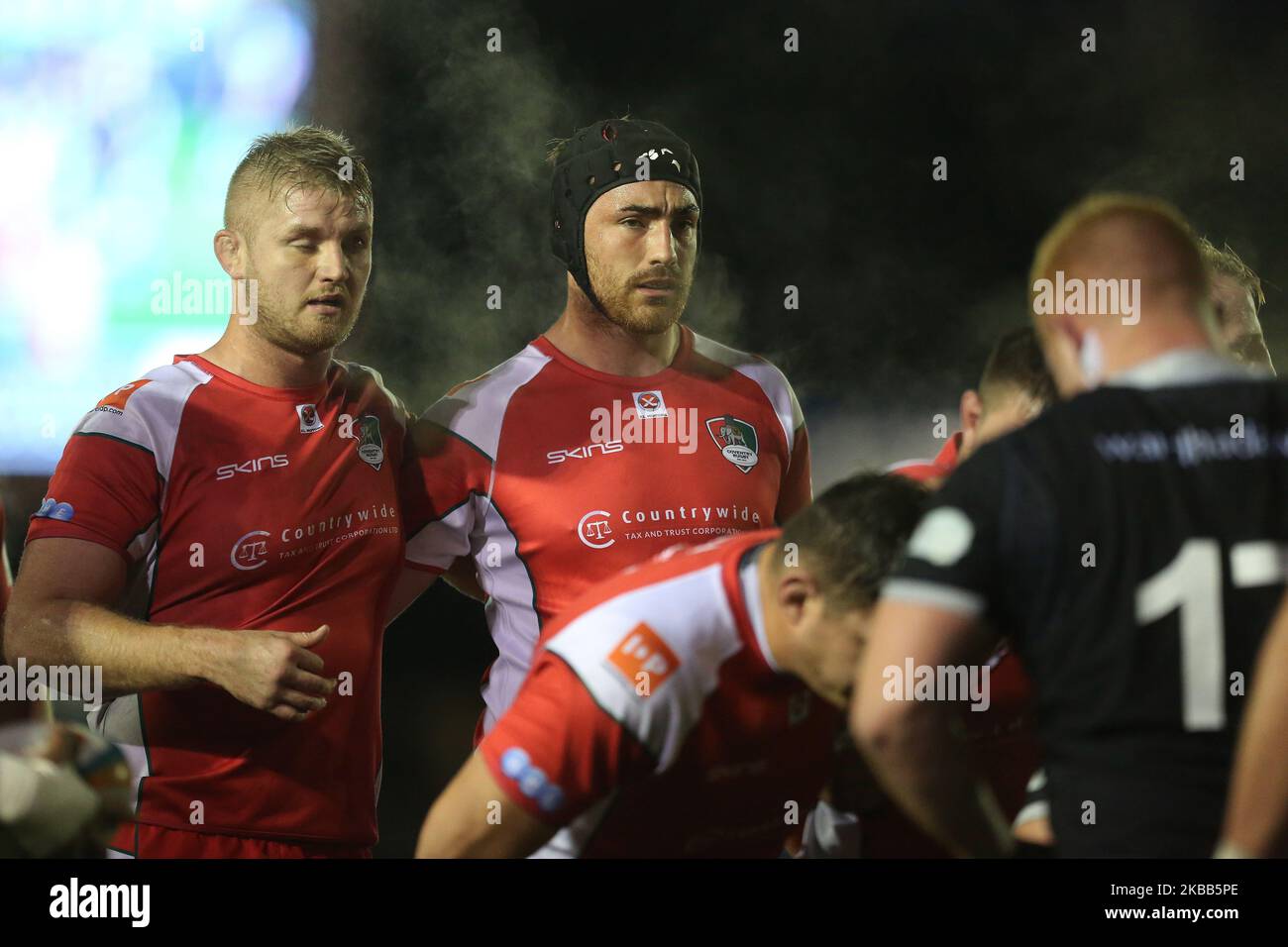 James Voss and Nile Dacres of Coventry during the Greene King IPA ...