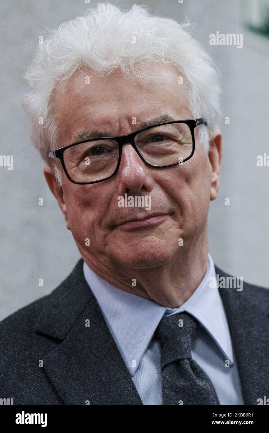 British writer Ken Follet attends the reading of his novel 'The Pillars ...