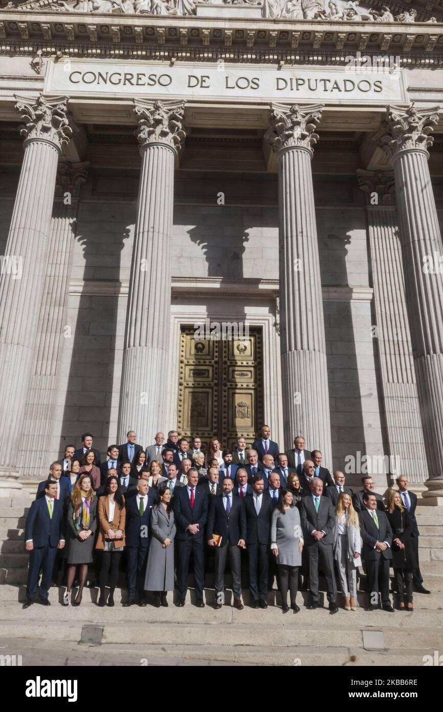 Spanish far-right party Vox's President, Santiago Abascal and 51 other ...