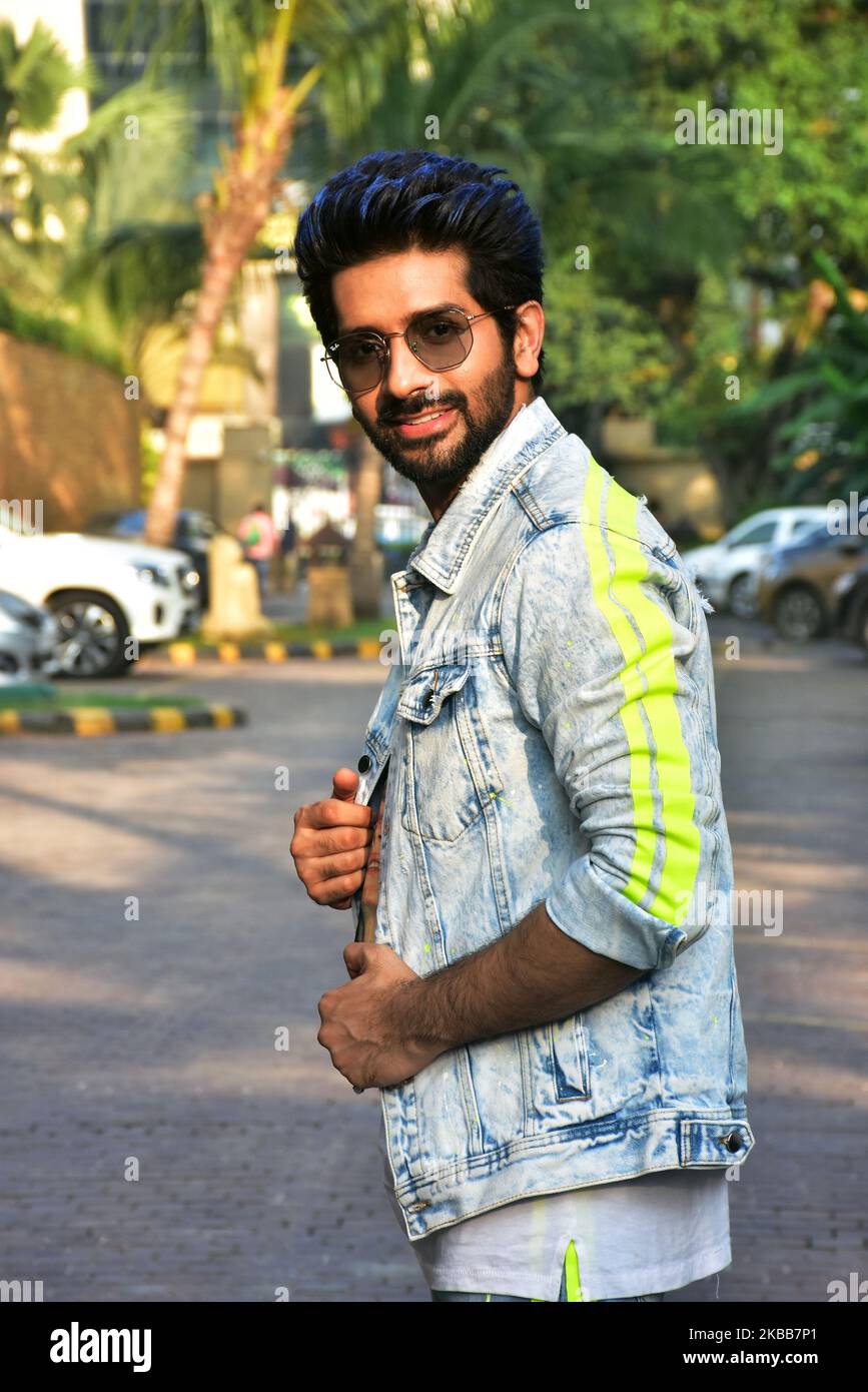 Film actor Vardhan Puri pose for photographs during the promotion of ...