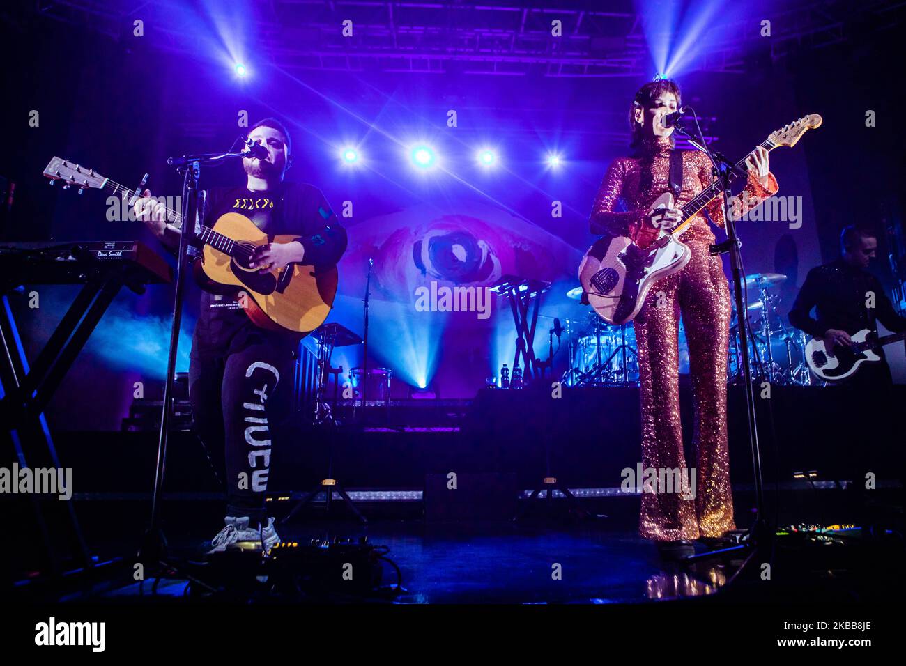 Ragnar Þórhallsson (L) and Nanna Bryndís Hilmarsdóttir (R) of Of ...