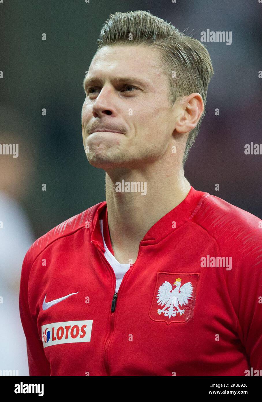 Lukasz Piszczek of Poland during the UEFA Euro 2020 Qualifier between ...