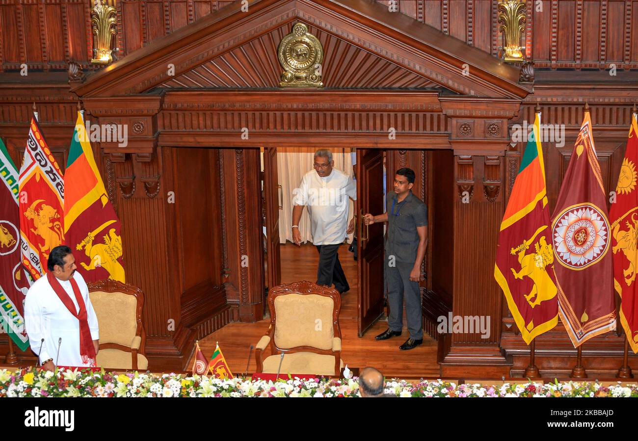 Elected president gotabhaya rajapaksa hi-res stock photography and ...