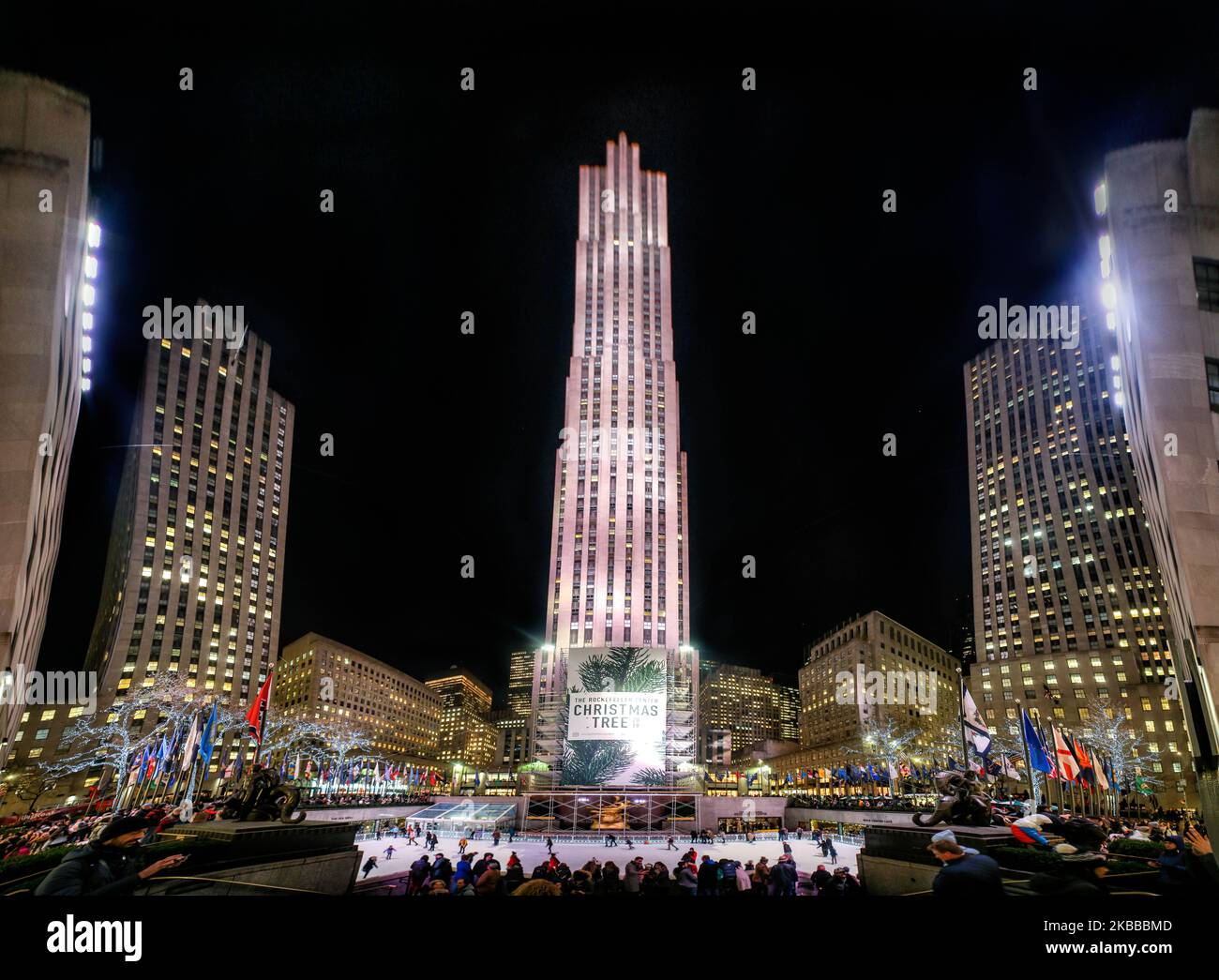 Visit rockefeller center ice skate rink hi-res stock photography and ...