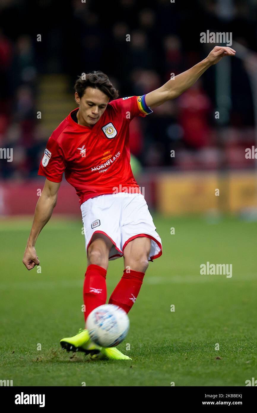 Perry Ng of Crewe Alexandra during the Sky Bet League 2 match between ...