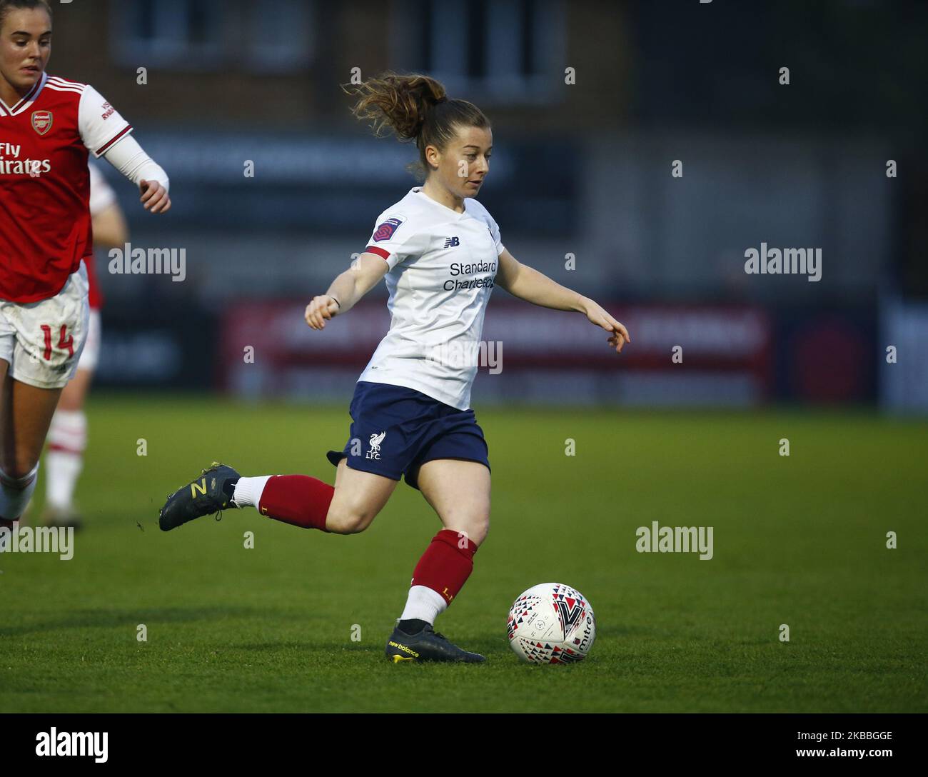 Becky Jane of Liverpool Women during Barclays Women's Super League ...