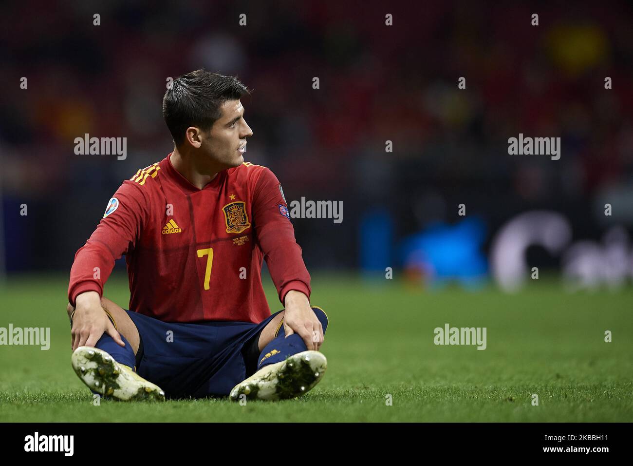 Alvaro morata injured hi-res stock photography and images - Alamy