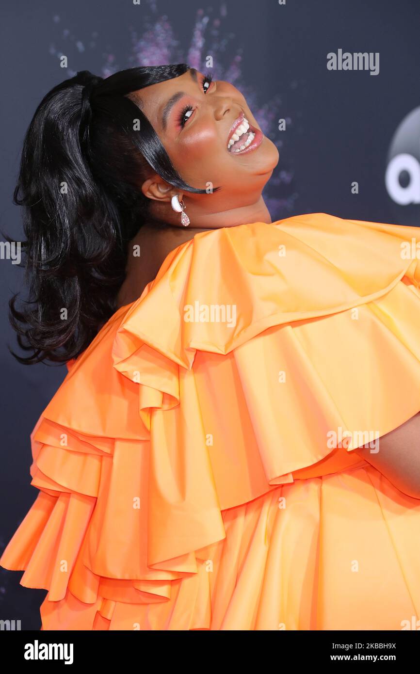 LOS ANGELES, CALIFORNIA, USA - NOVEMBER 24: Singer Lizzo wearing a ...