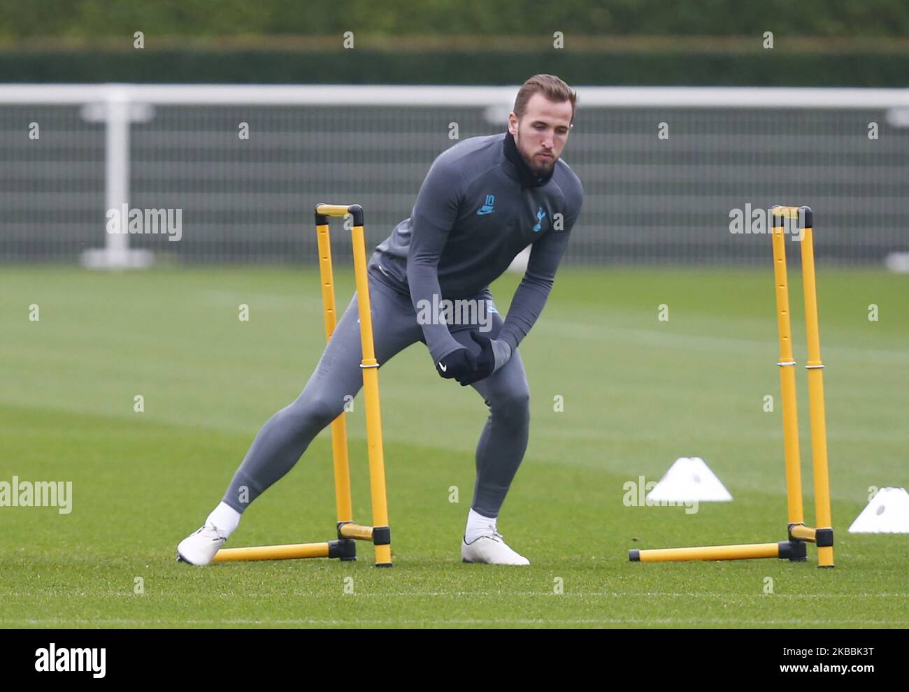 Tottenham Hotspur's Harry Kane during Tottenham Hotspur training ...