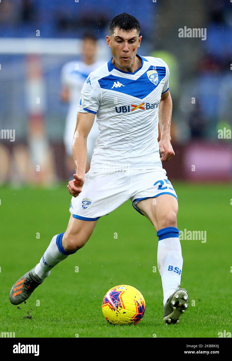 Dimitri Bisoli of Brescia during the Serie A match AS Roma v Brescia Fc ...