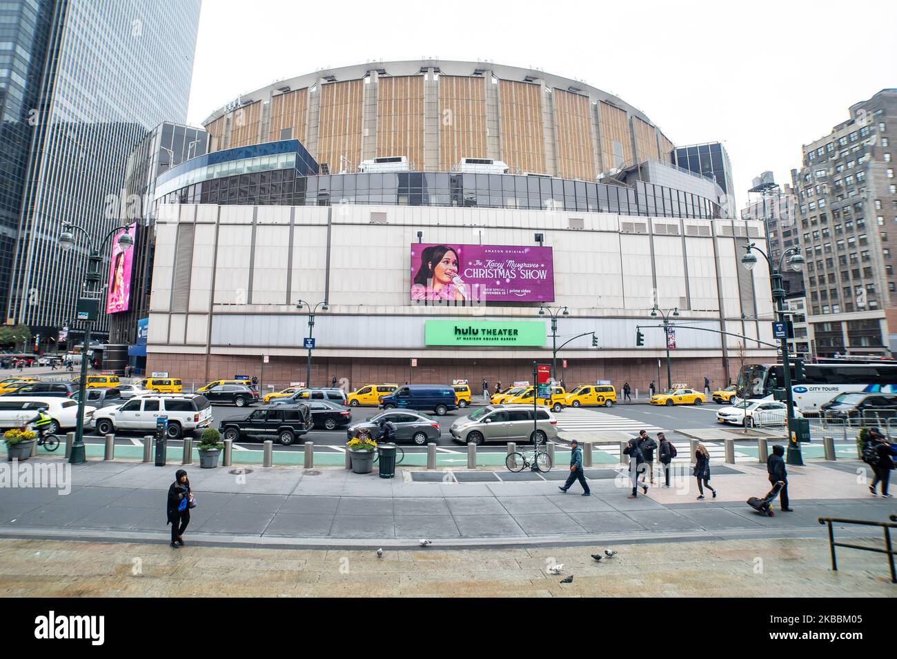 Madison Square Garden MSG, a multipurpose sports and concert arena ...