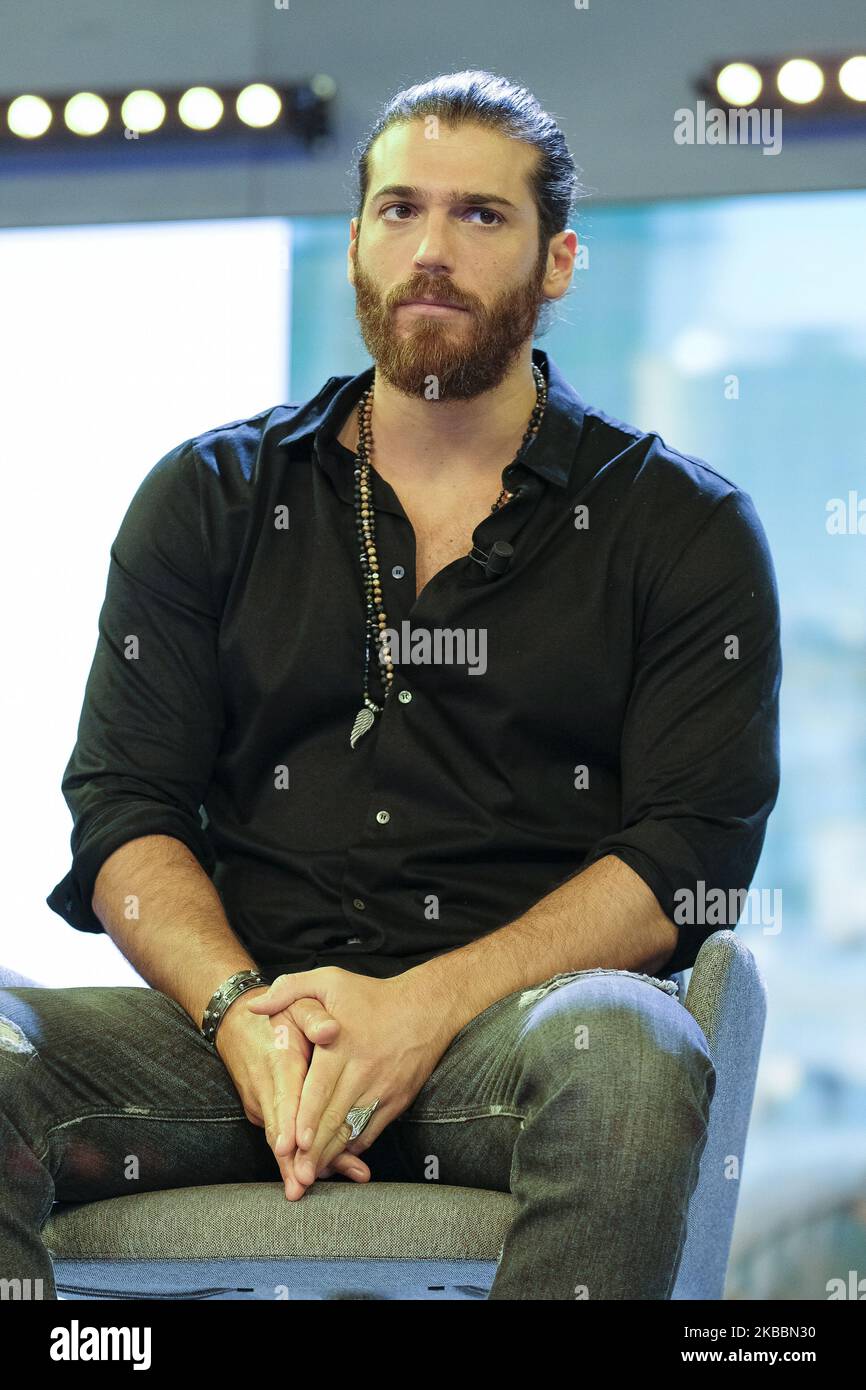 Turkish actor Can Yaman attends 'Volverte a ver' photocall on November ...